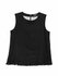 Топ Max Mara Fringed-edge sleeveless top, размер 44, черный