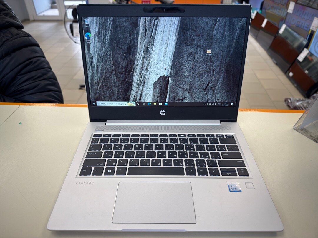 Ноутбук HP; Core i5-8265U, Intel UHD Graphics, 8 Гб, 120 Гб (Б.У)