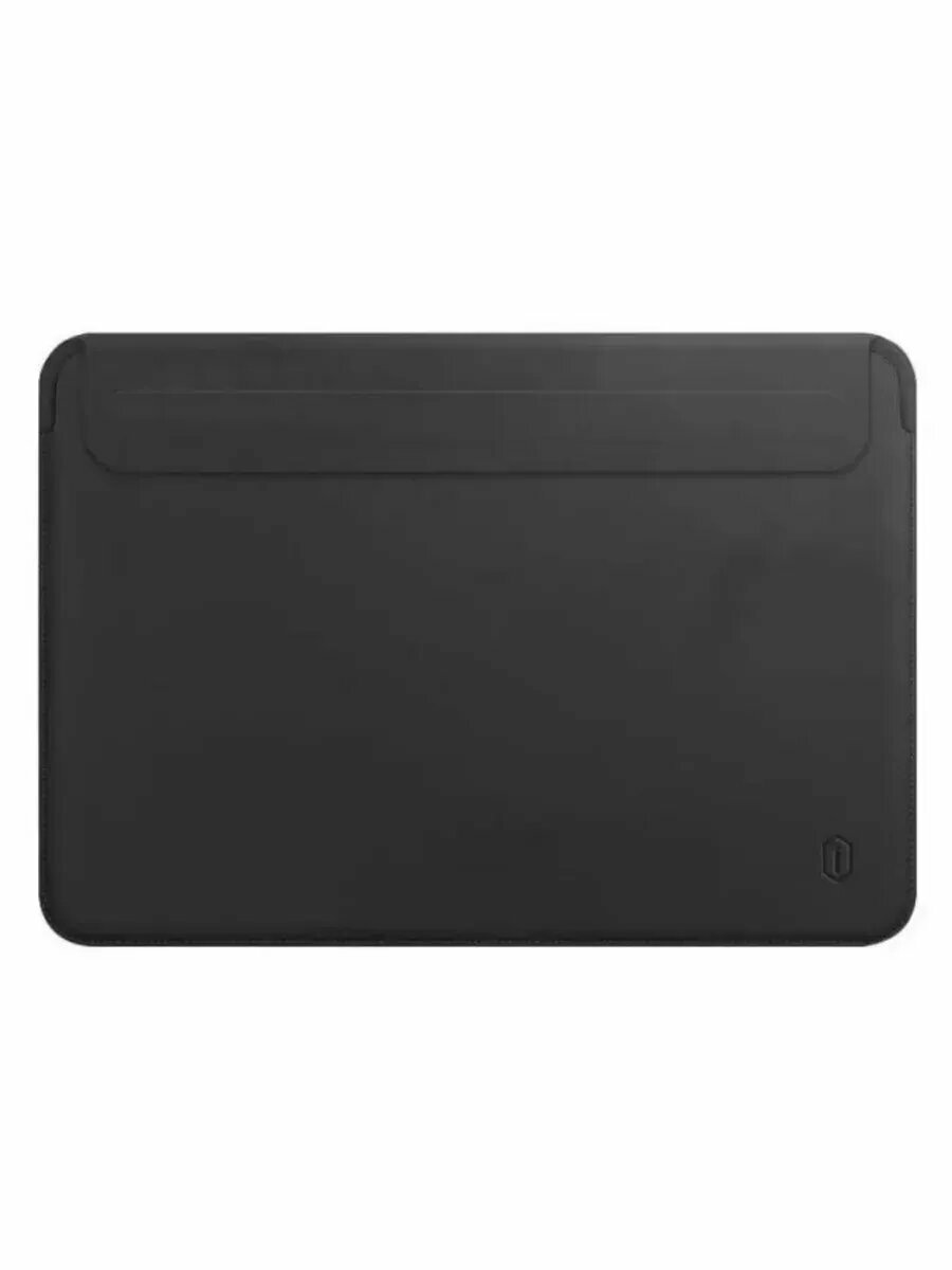 Чехол WiWU Skin Pro 2, для MacBook Air, искусственный кожаный, противоударный, чёрный