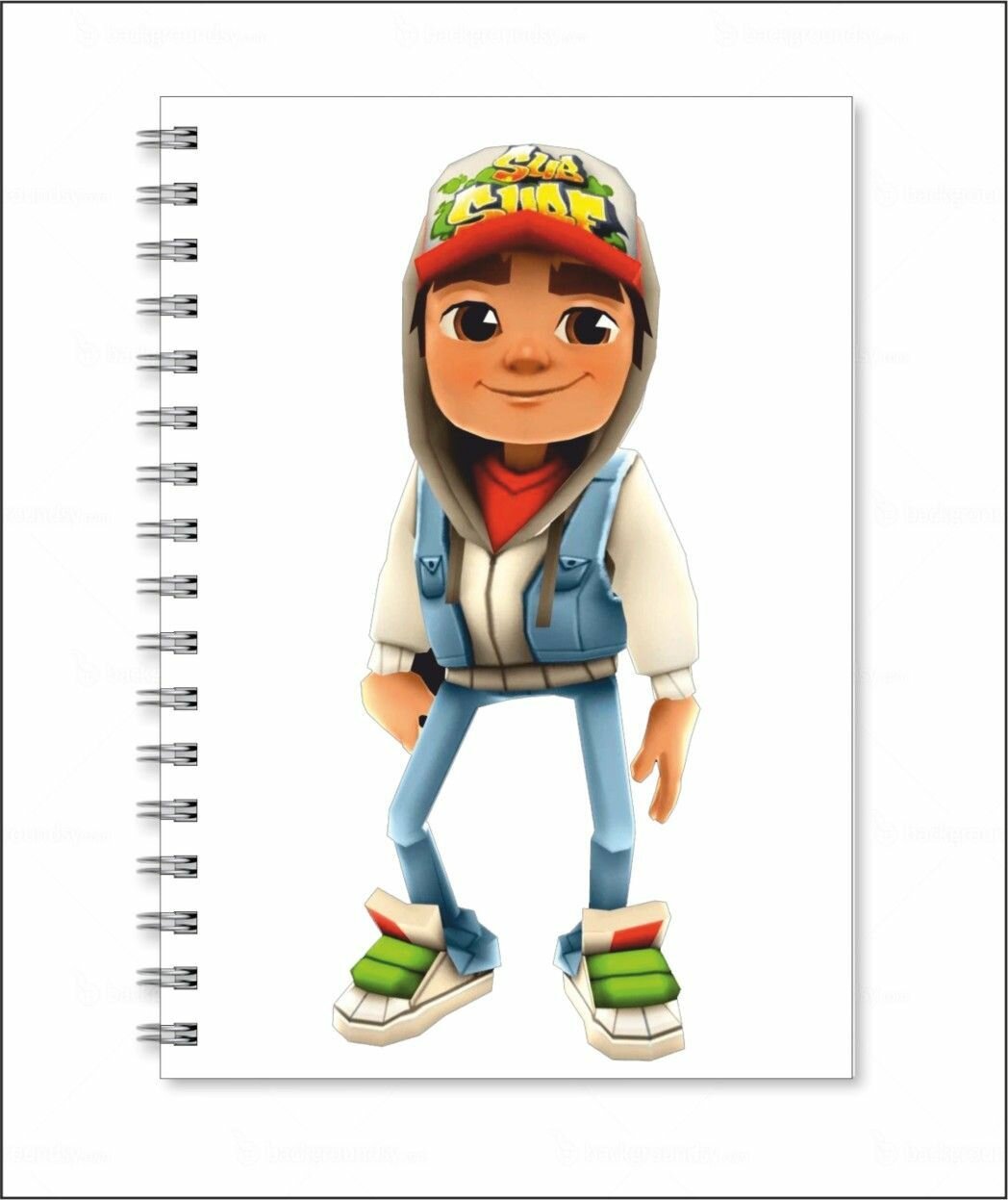 Тетрадь Subway Surfers