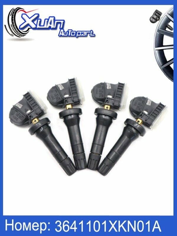 3641101XKN01A 433 МГц TPMS Датчик давления шины Подходит для Haval Dargo F7 H6 H6S H9 Jolion Jolion Pro, Подходит для GreatWall Poer Ora Funky Cat Tank 300 Wey Coffee 02 Wey Macchiato Wey VV7