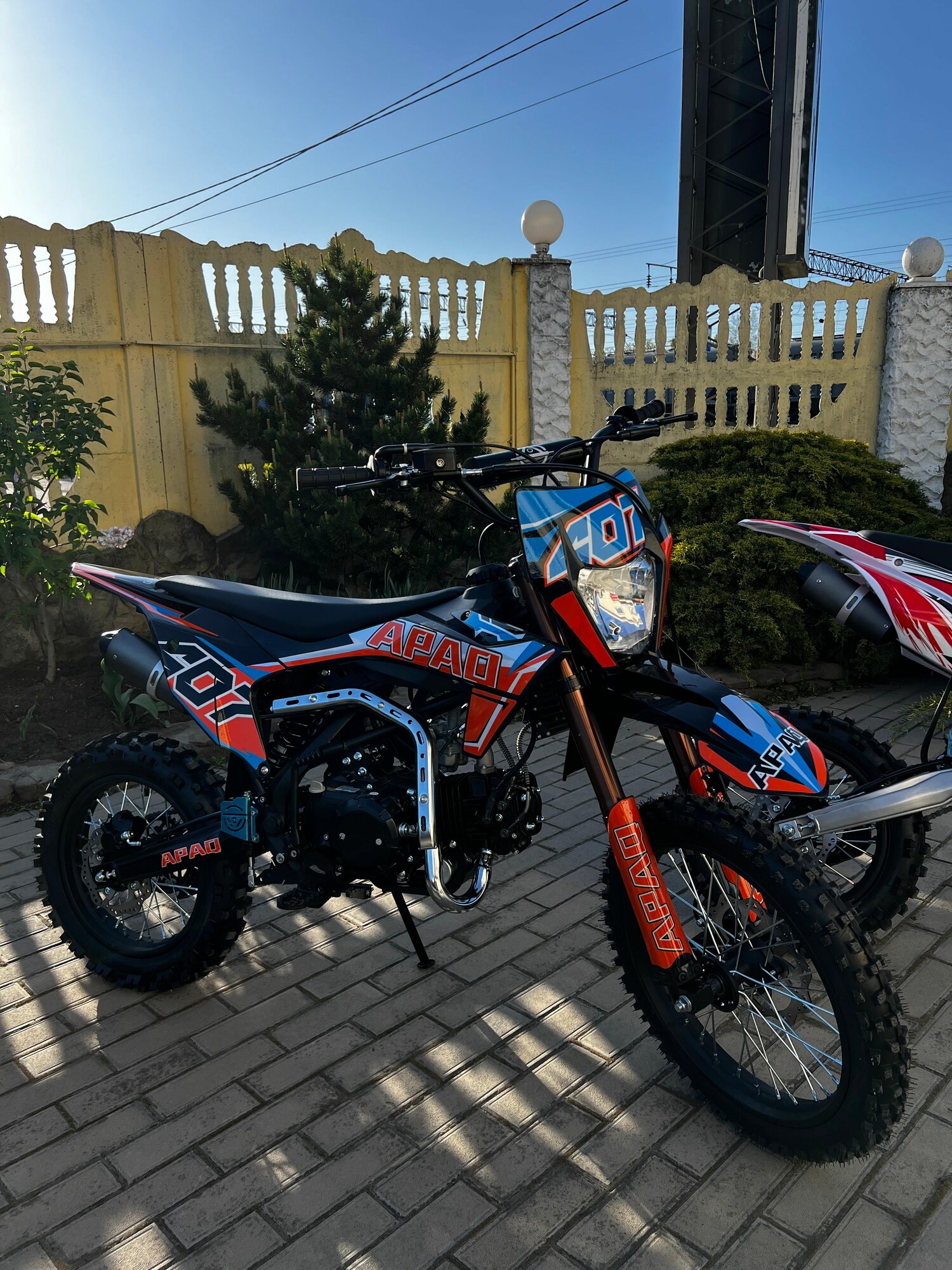Питбайк EX-MOTO APAQ 150E PRO 17/14