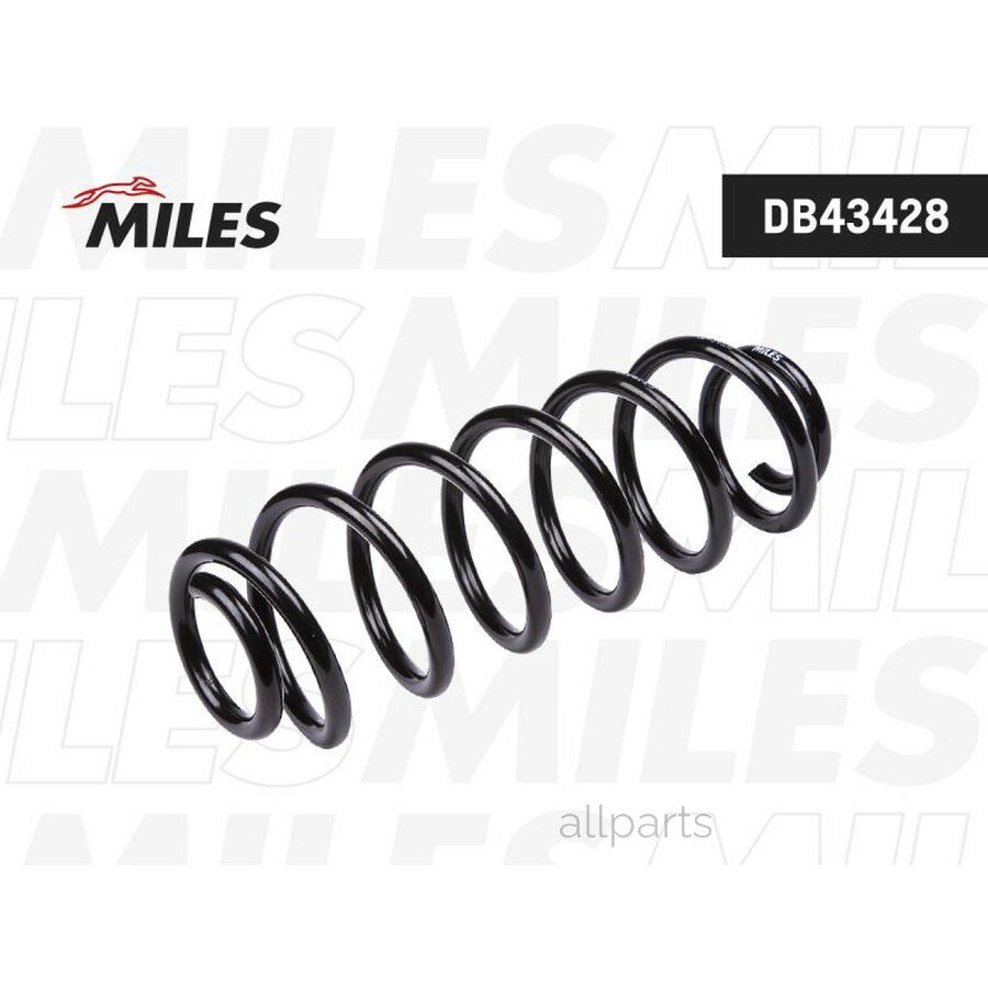 MILES DB43428 Пружина подвески PEUGEOT 308 / 308 SW 07- задняя.(заказывать 2 шт./цена за 1 шт.)