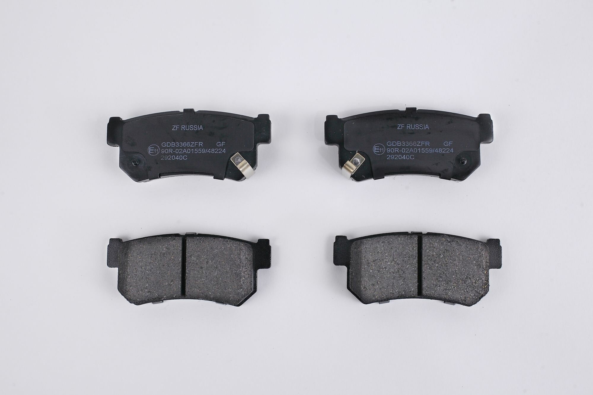 Колодки тормозные ZF Russia GDB3366ZFR