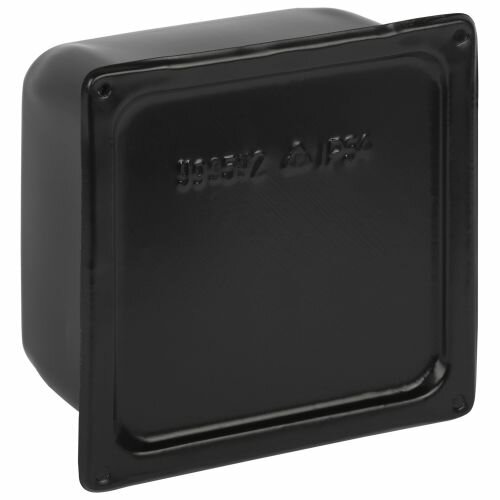 Коробка протяжная У-995 150х150х100мм IP54 с уплотнителем метал. черн. Y-995-150-150-100-54 Эра Б0062810