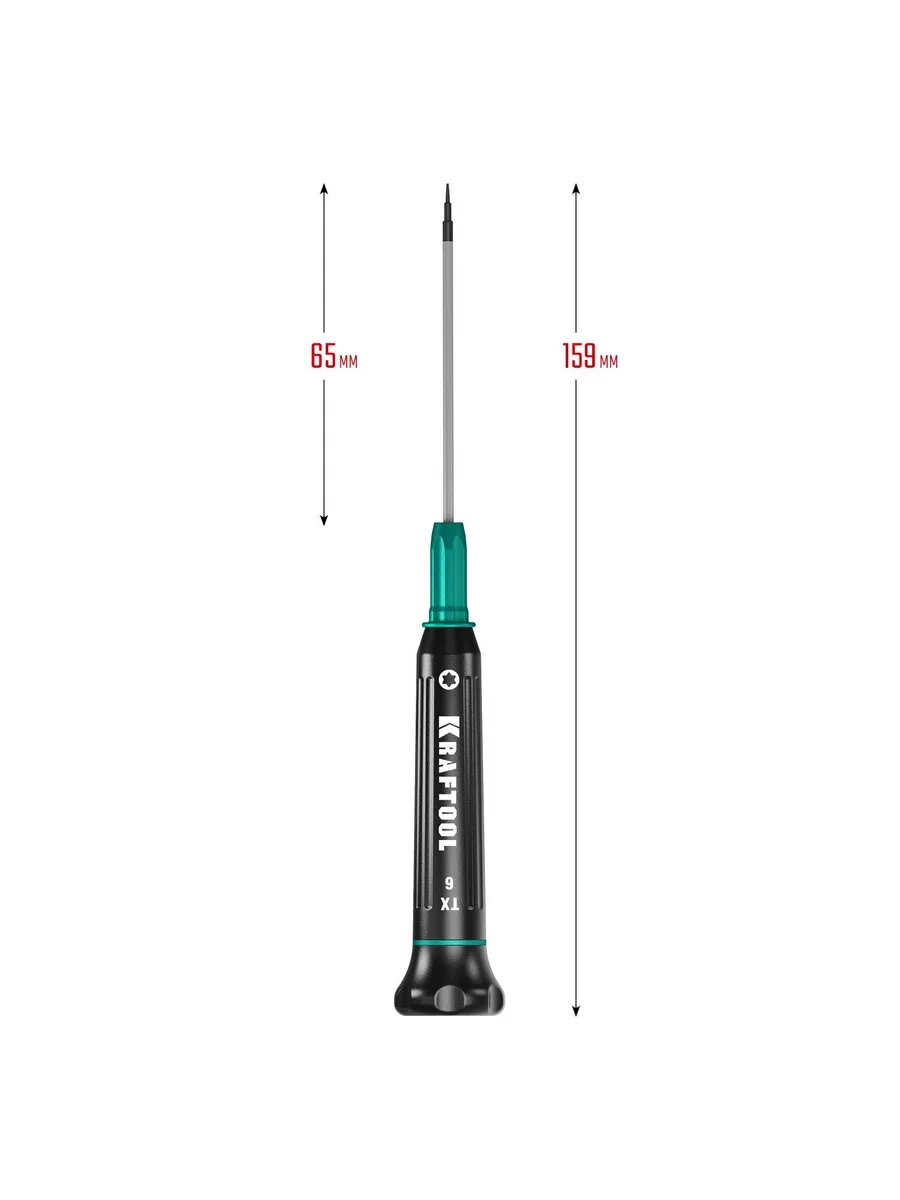 KRAFTOOL Precision TX6, отвертка для точных работ (25684-06)