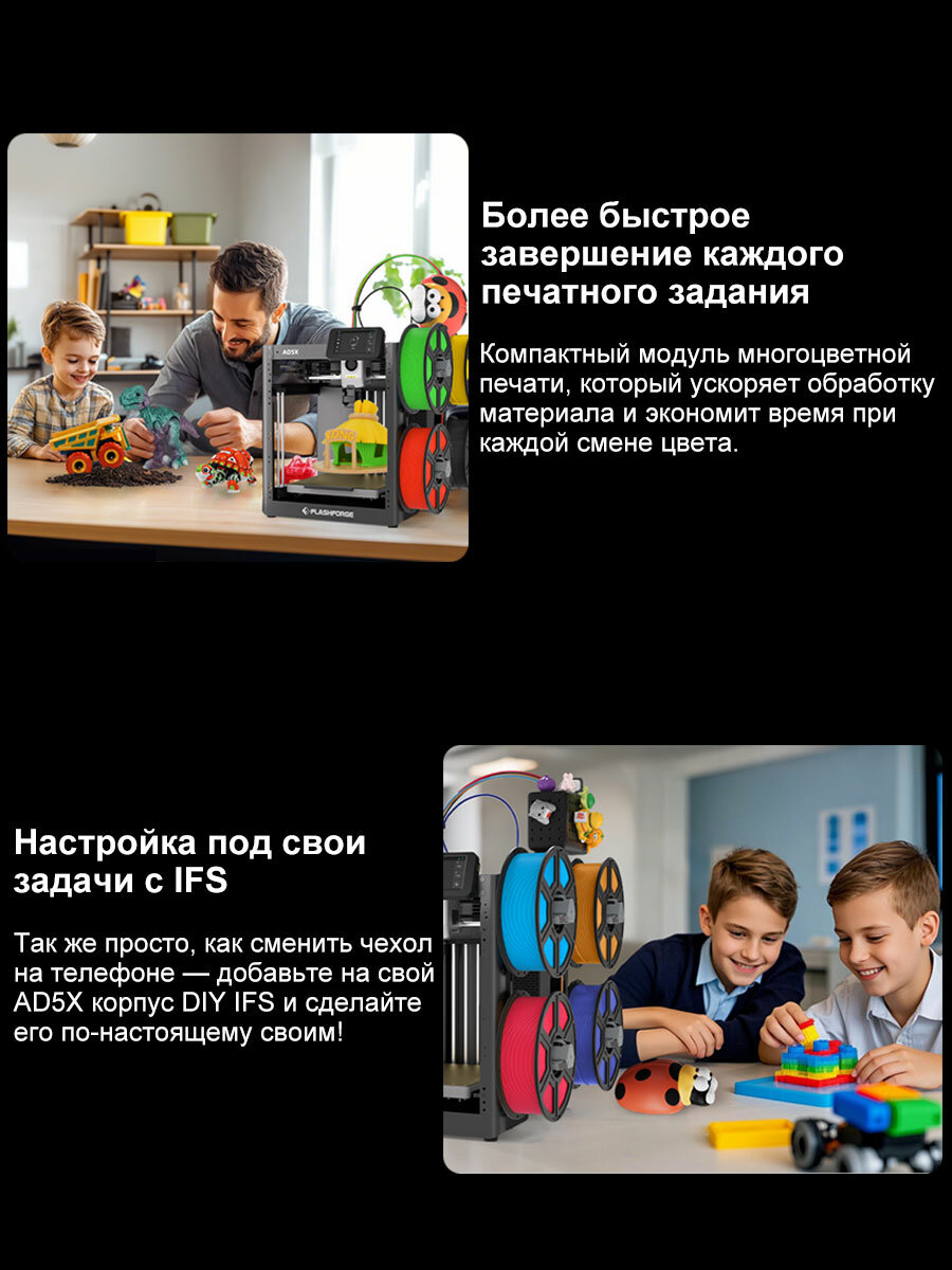 Flashforge 3D-принтер AD5X — фото 1