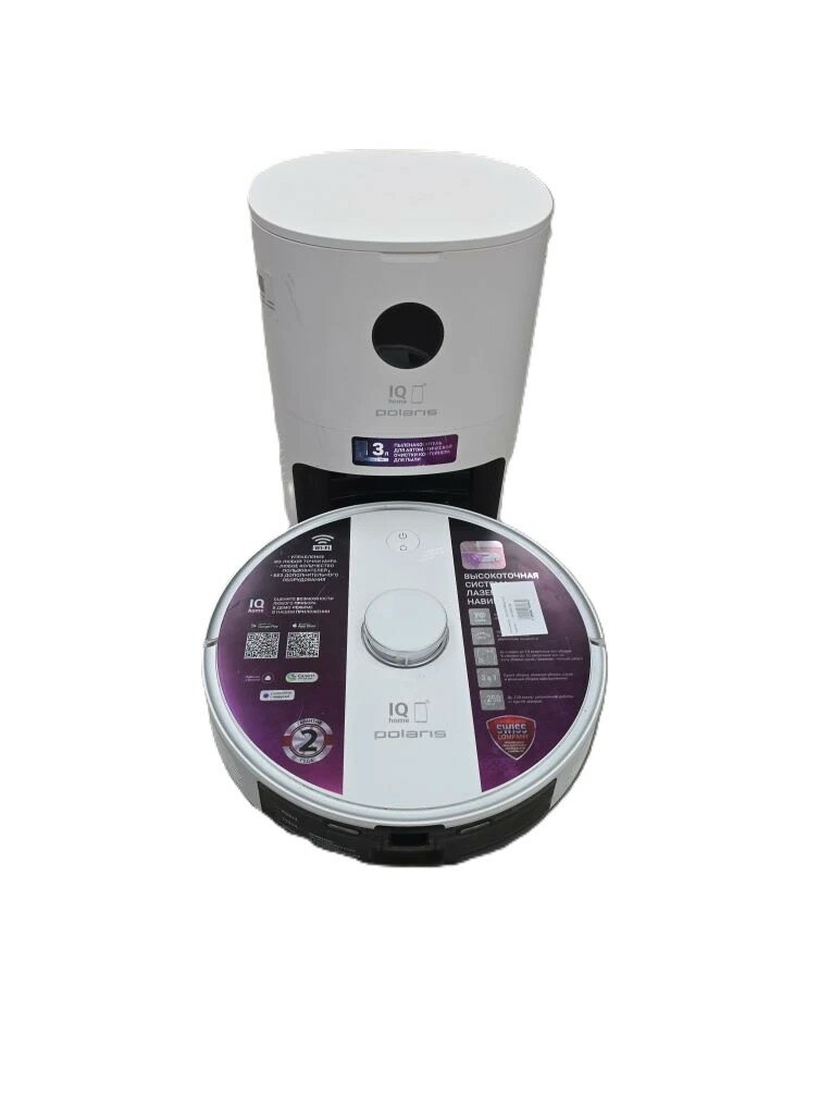 Робот-пылесос Polaris PVCRDC 0101 Wi-Fi IQ Home Panorama Extra