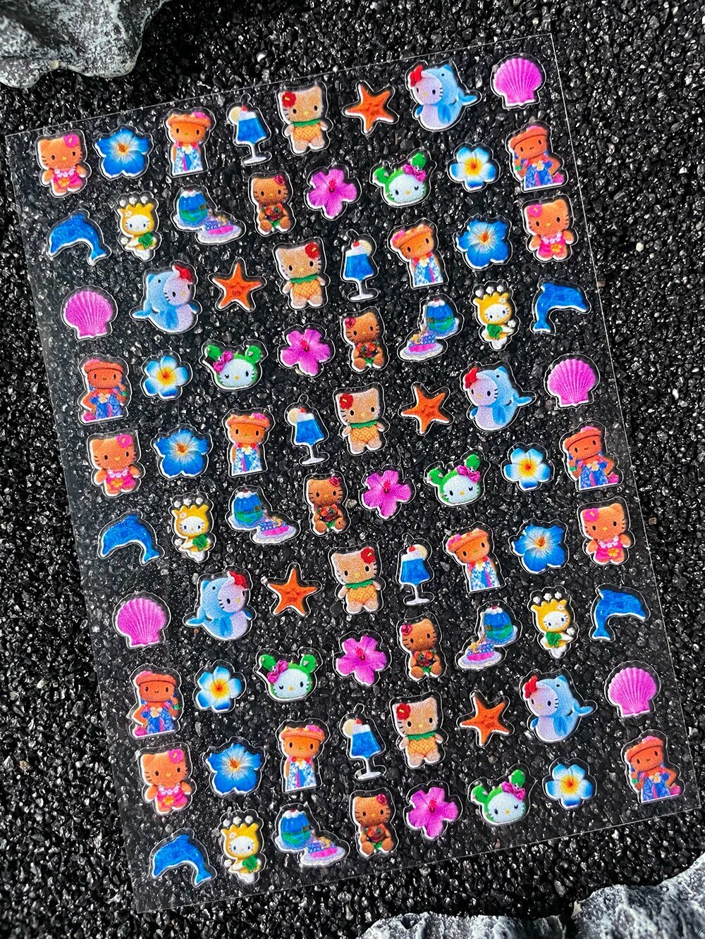 Наклейки на ногти Hello Kitty Sanrio, цвет 39