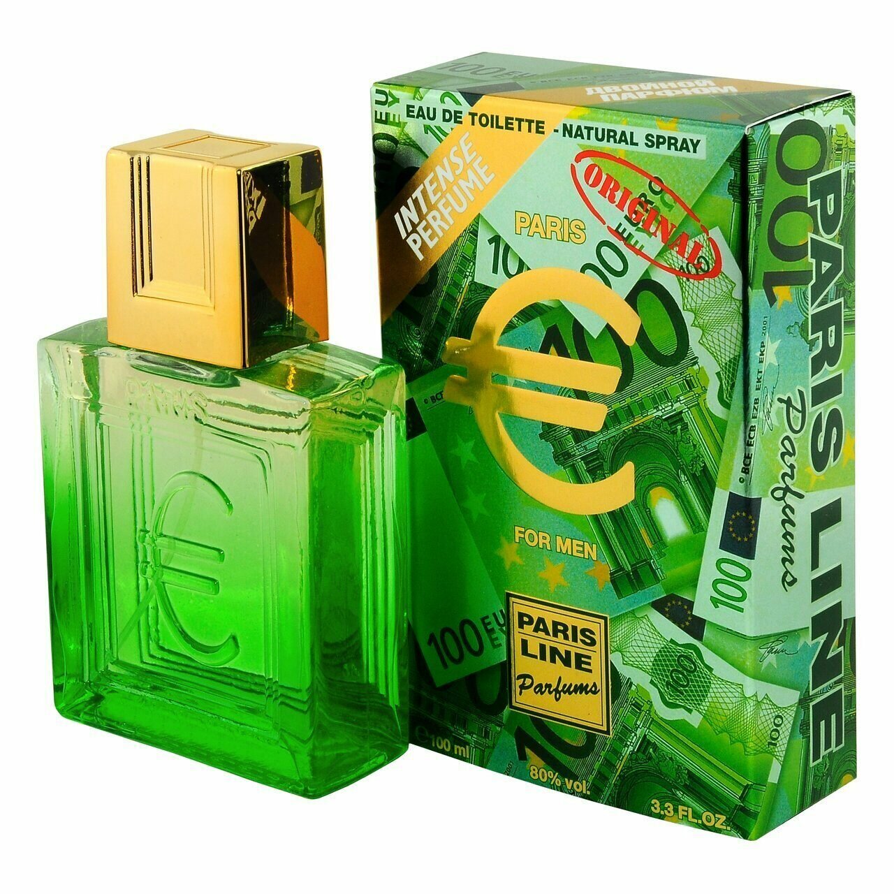 EURO INTENSE PERFUME (Евро двойной парфюм) Т/В муж. 100 мл