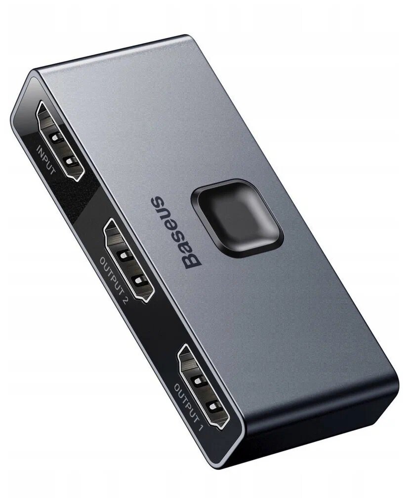 Адаптер Baseus Matrix HDMI Splitter (CAHUB-BC0G) Серый — фото 1