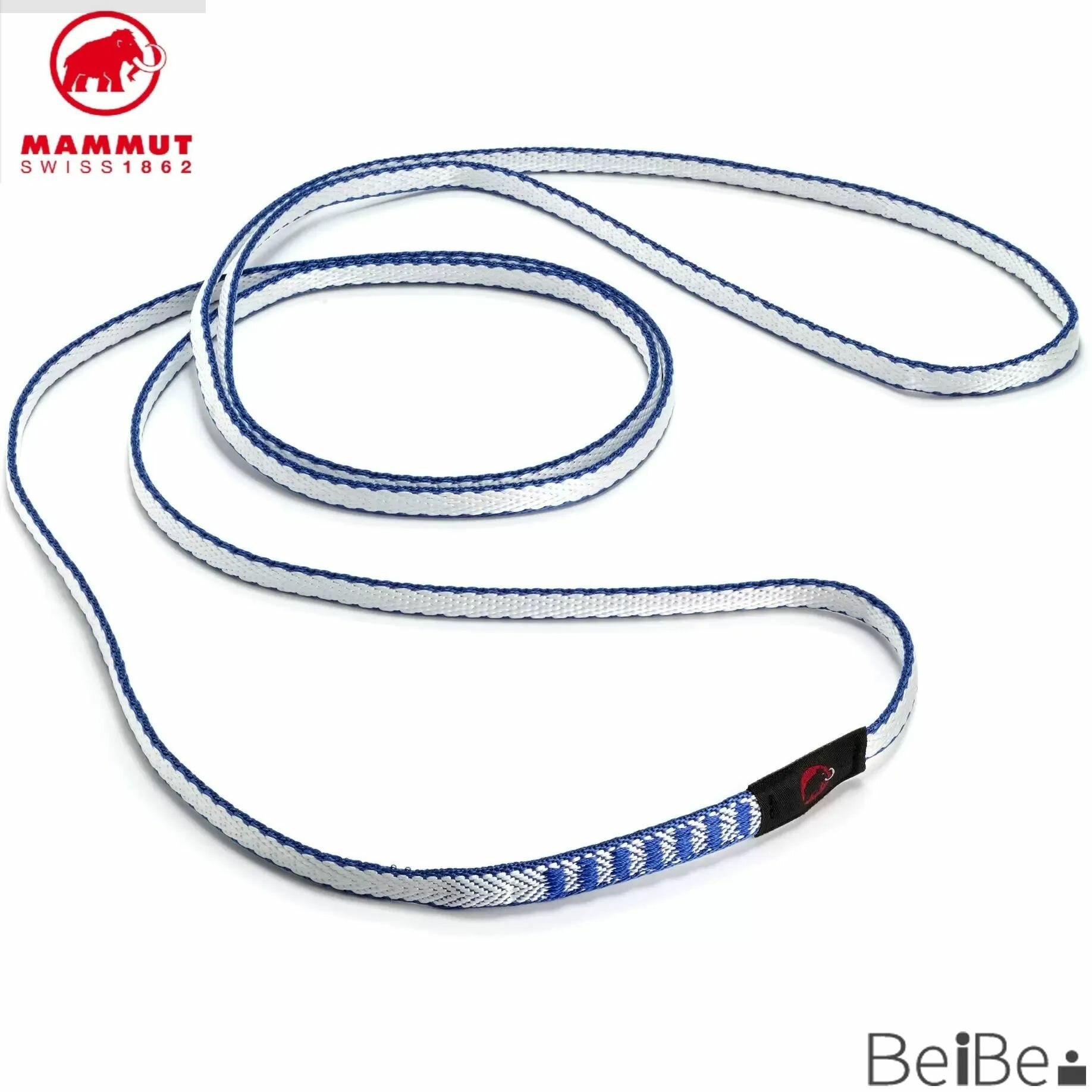Mammut Contact Sling 8 мм плоская стропа из Dyneema для альпинизма и скалолазания 120 см
