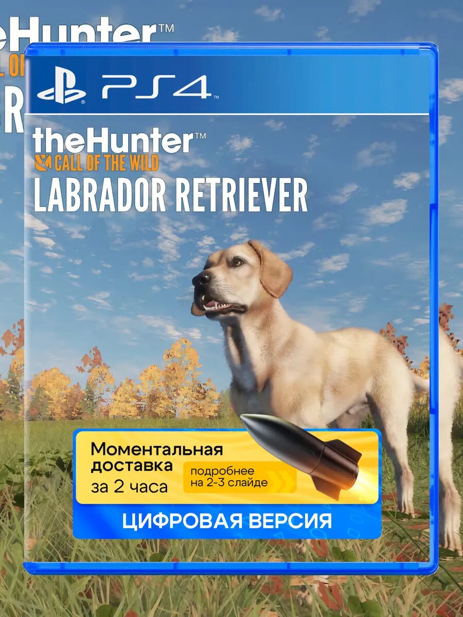 Дополнение theHunter - Labrador Retriever для Sony PlayStation PS4 PS5