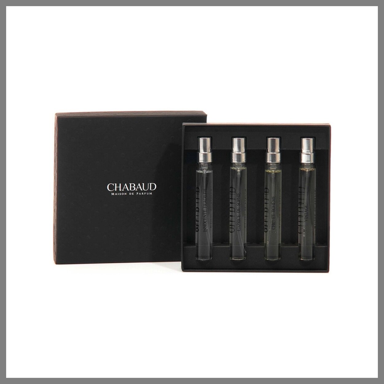 Chabaud Maison de Parfum Set Gourmand Набор 4*7,5мл 4*7,5мл (Lait De Biscuit + Lait De Vanille + Lait et Chocolat + Lait Concentre)