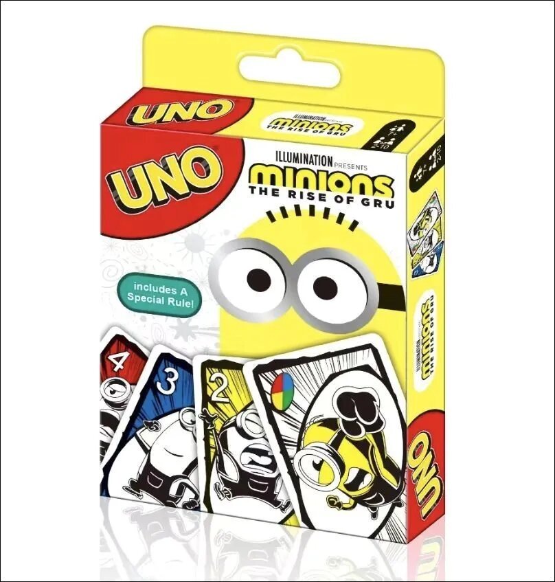 Настольная карточная игра UNO Minions карт, Привет, Новая версия игры для всей семьи