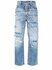 Джинсы DSQUARED2 Distressed cropped jeans, размер 36, синий