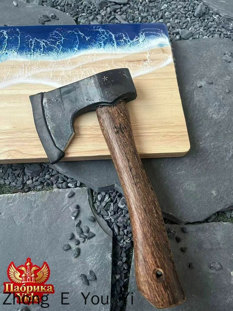 Топор Yole с деревянной рукоятью, металлическое лезвие, для дачи, топор