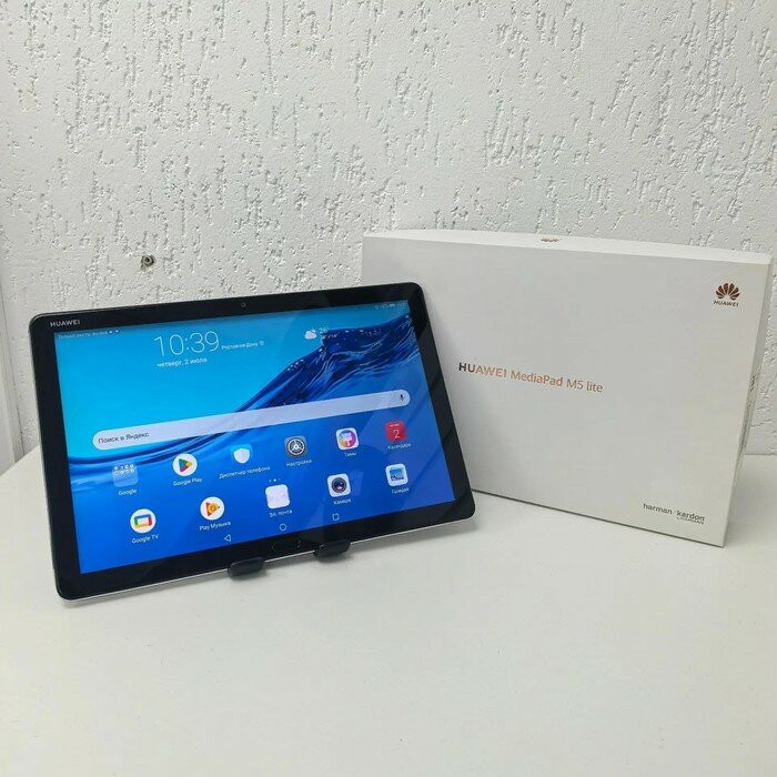 Планшет HUAWEI MediaPad M5 Lite 10 32Gb LTE 3/32 Серебристый