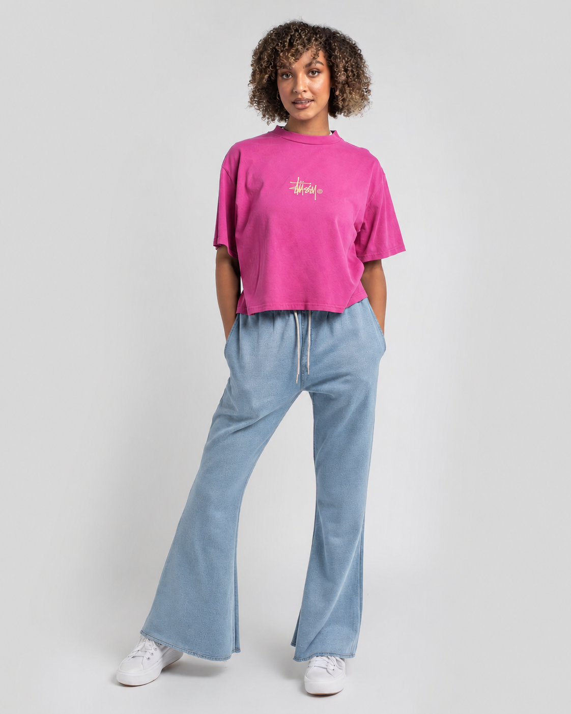 Футболка Stussy Stussy, 1 шт., размер S, pink — фото 1