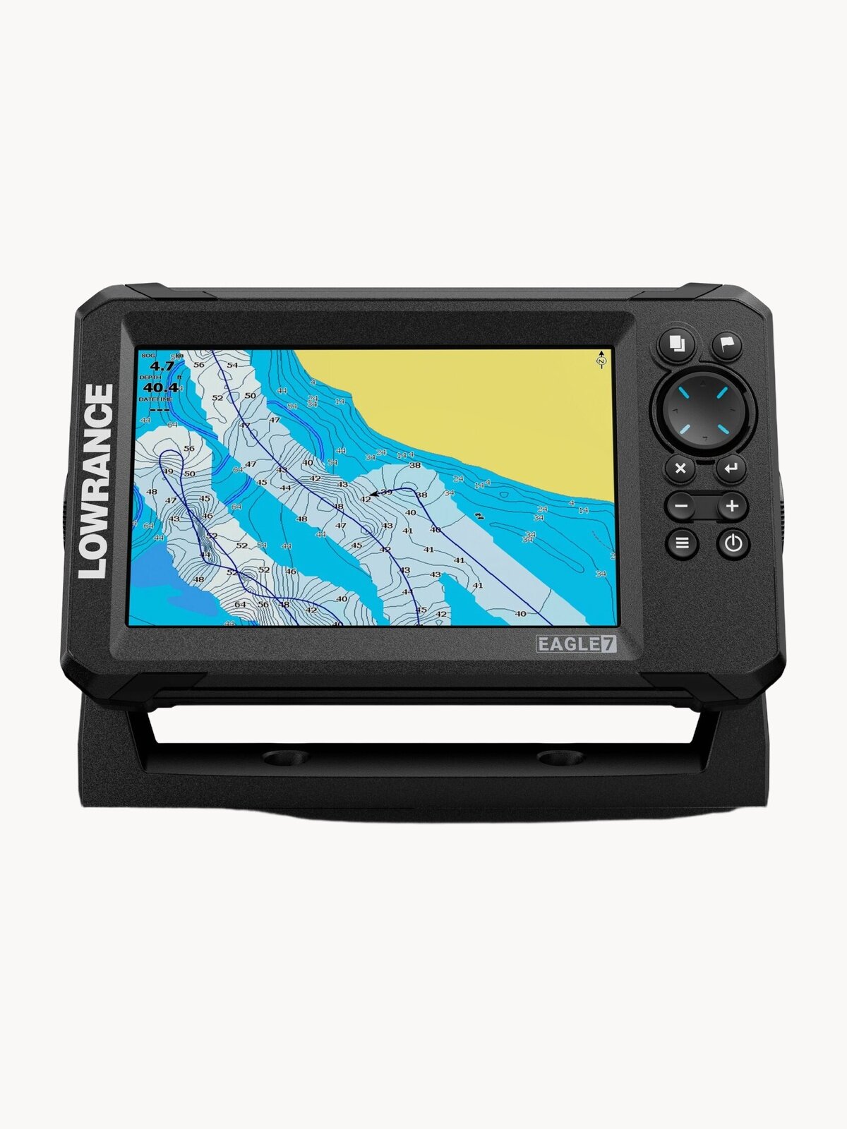 Lowrance Eagle 7 с датчиком TripleShot HD+ карта C-Map Y-050