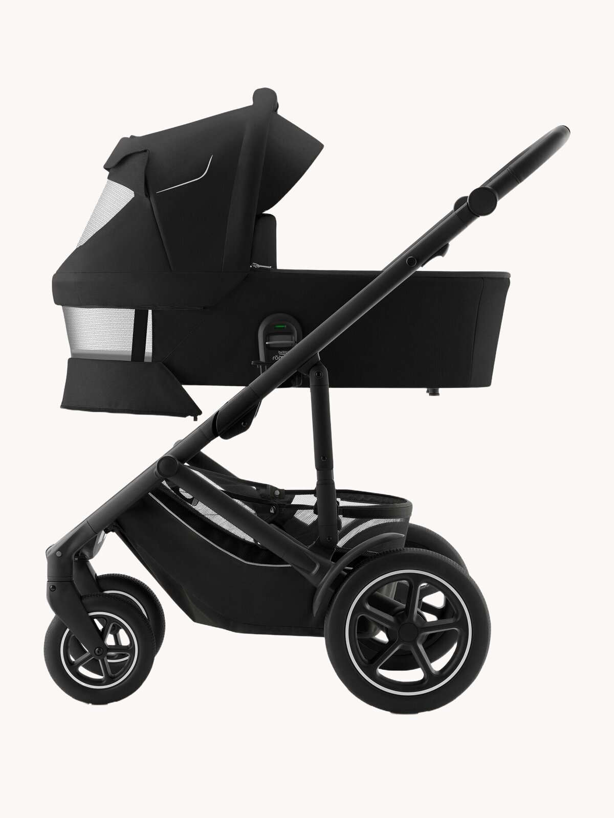 Детская коляска 3в1 Britax Römer Smile 5Z, цвет Space Black / Baby-Safe Core (Чёрный)