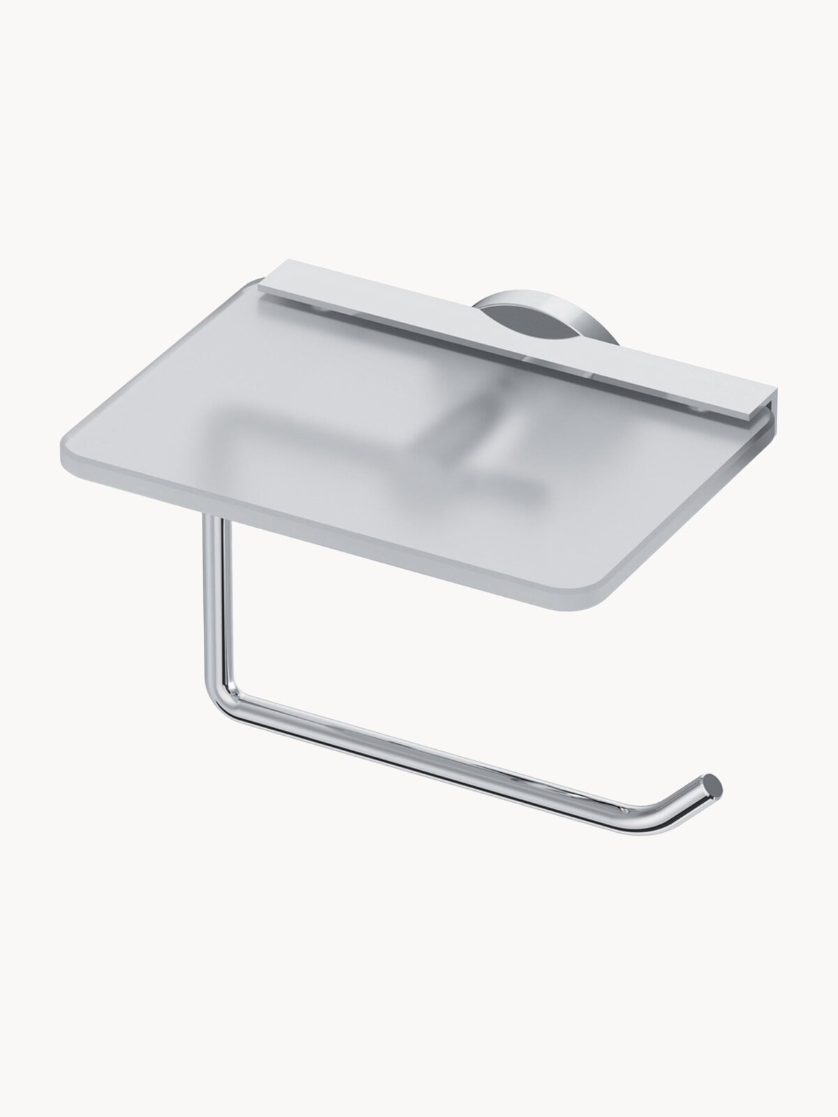 Держатель для туалетной бумаги AM.PM X-Joy, хромированное покрытие, с полочкой