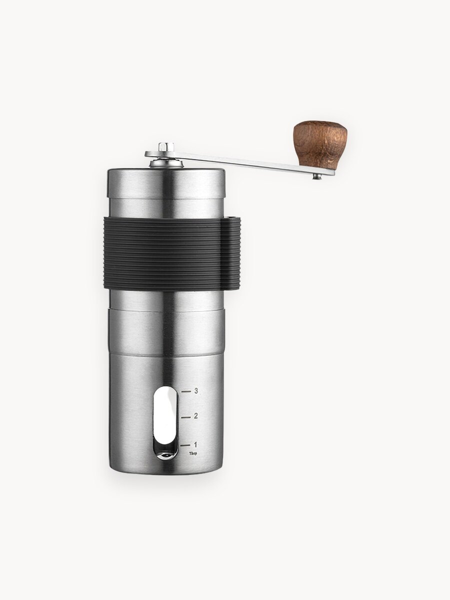 Кофемолка ручная компактная жерновая