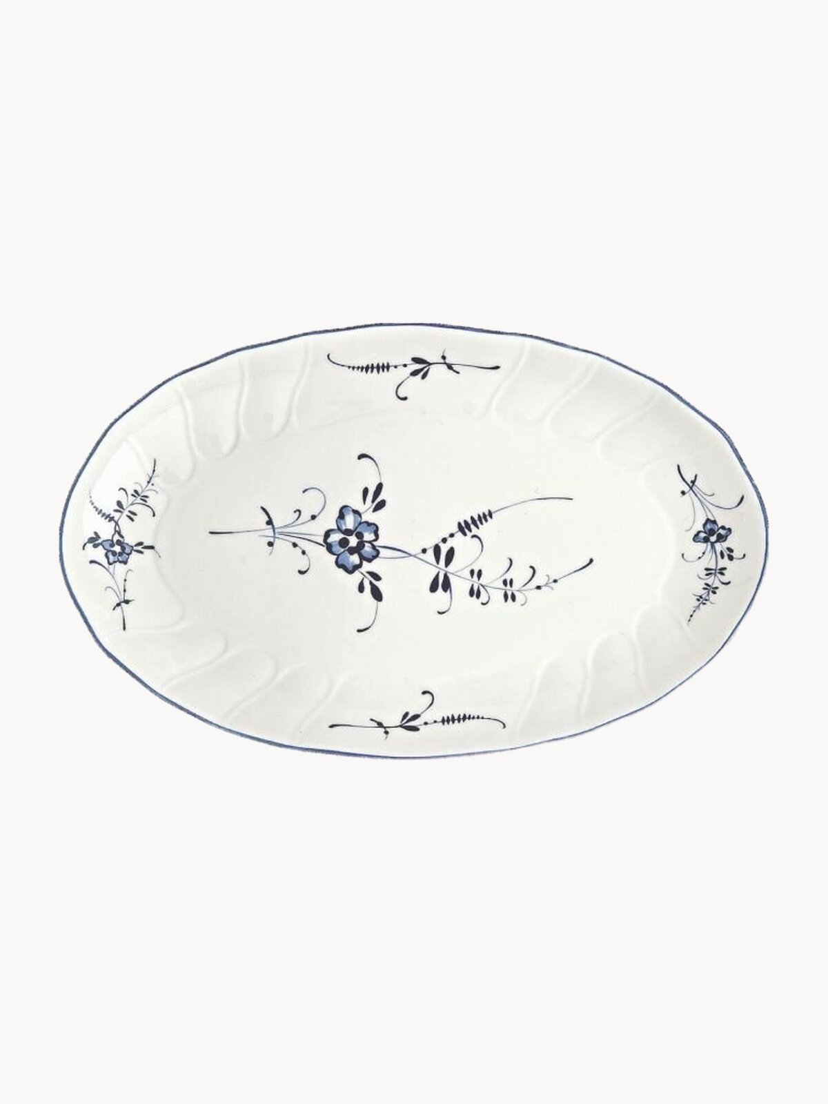 Блюдо сервировочное, селедочница 24 см, Old Luxembourg, Villeroy & Boch, Премиум-Фарфор