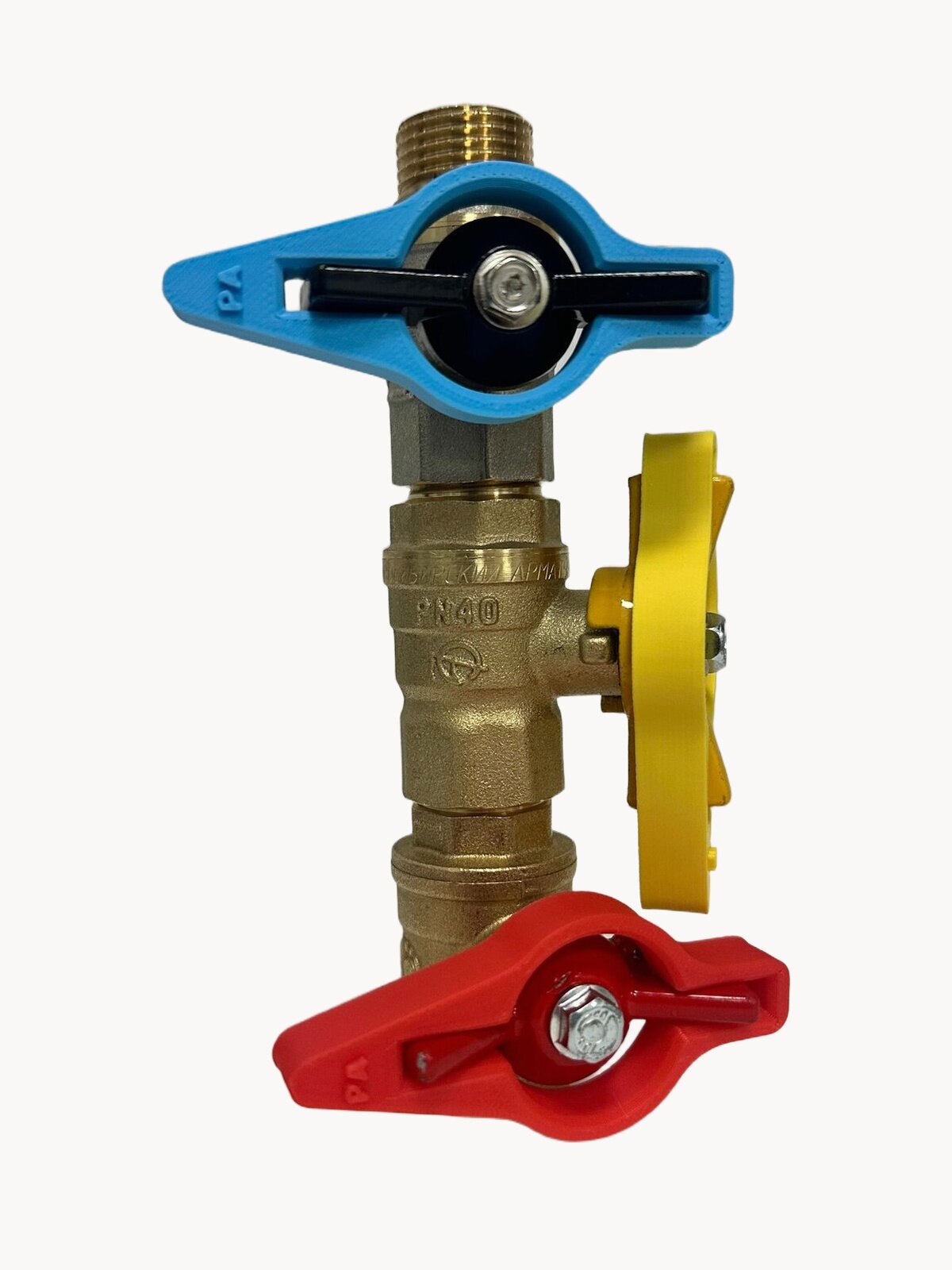 Ключ-насадка для шарового крана "бабочка" 1/2" комп.3шт