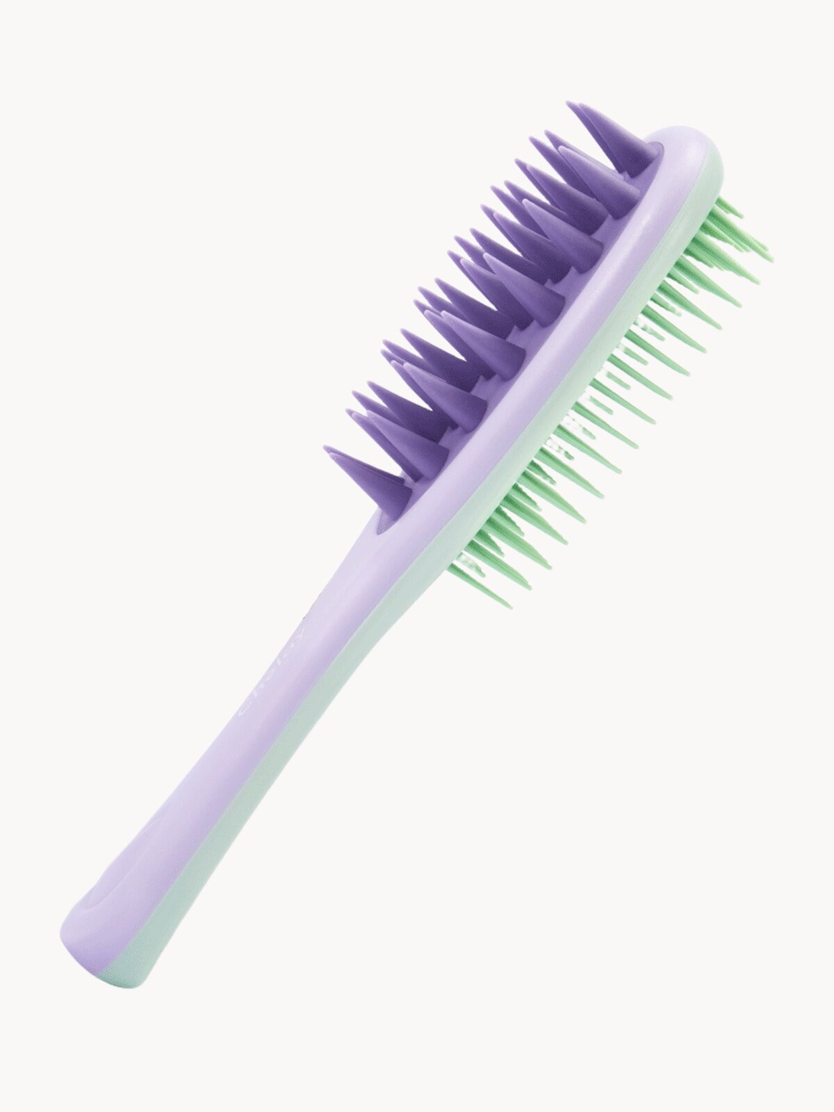 Массажная расческа Chelay, для волос и душа, силикон/пластик, 2 в 1