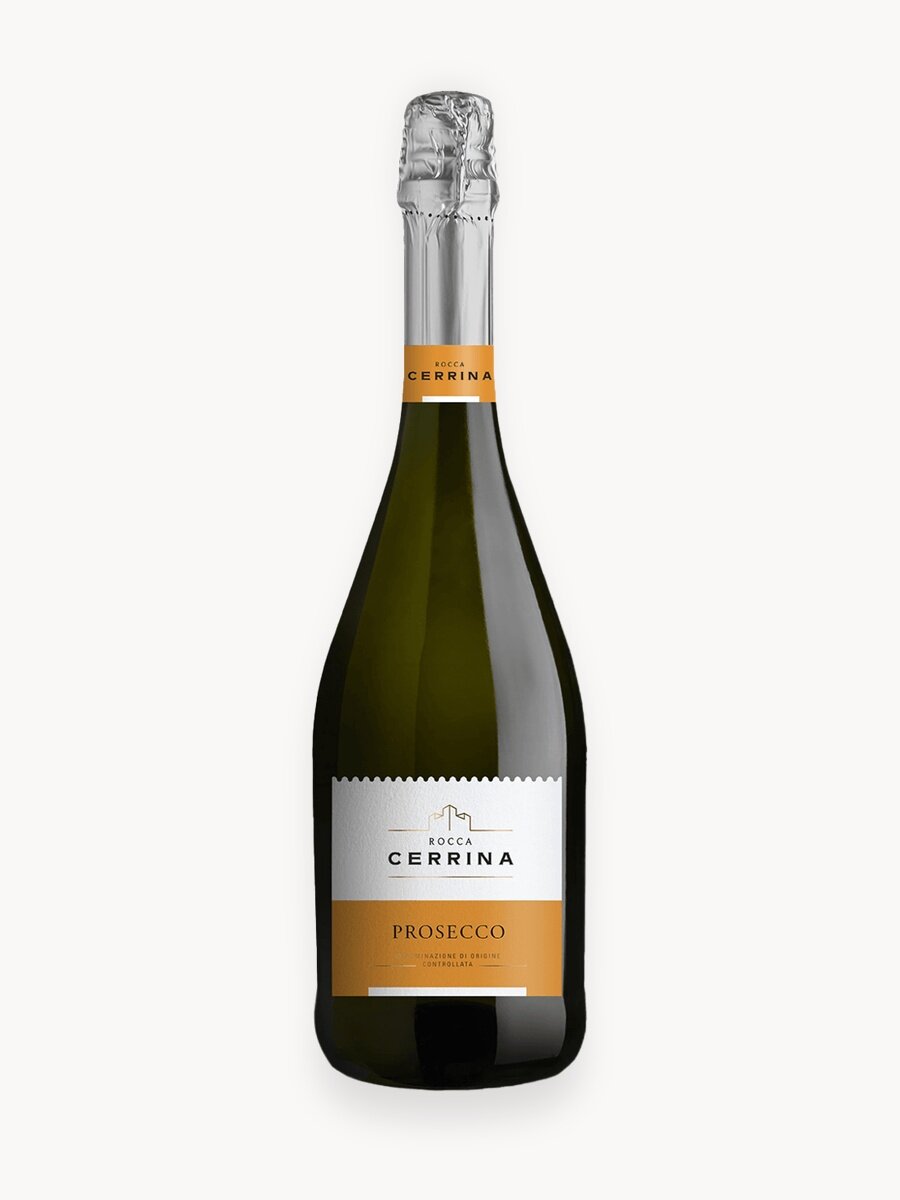 Вино игристое Rocca Cerrina Prosecco белое брют 0,75 л