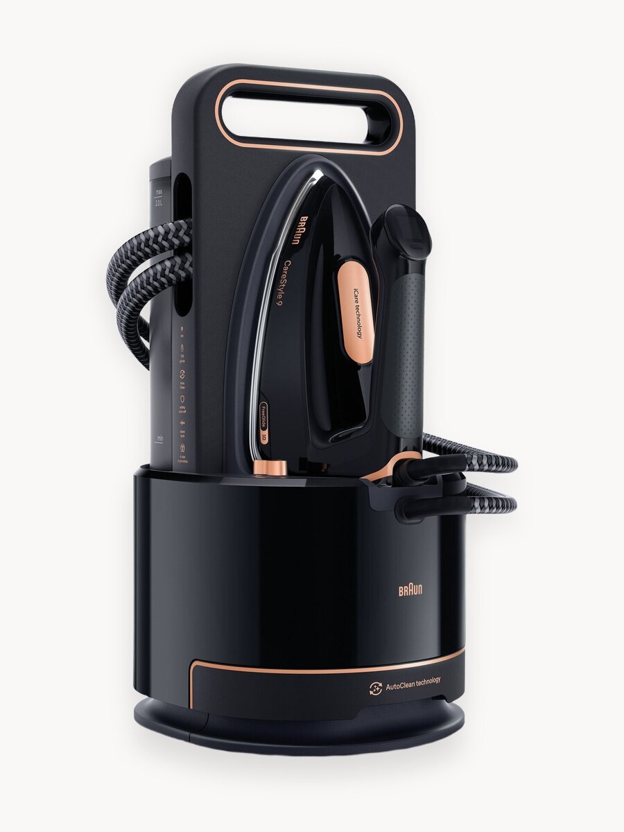Парогенератор BRAUN Carestyle 9 IS9090BK (Цвет: Черный; Eloxal 3D подошва)