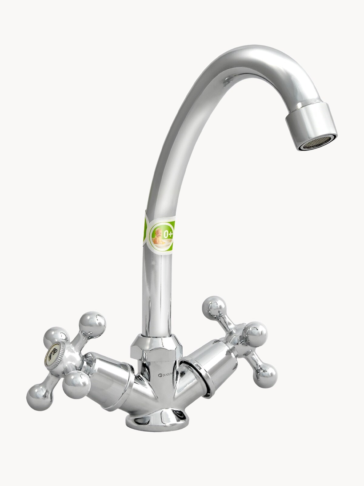 Смеситель для мойки вентильный Juguni, крепление-гайка, Арт: 0402.657