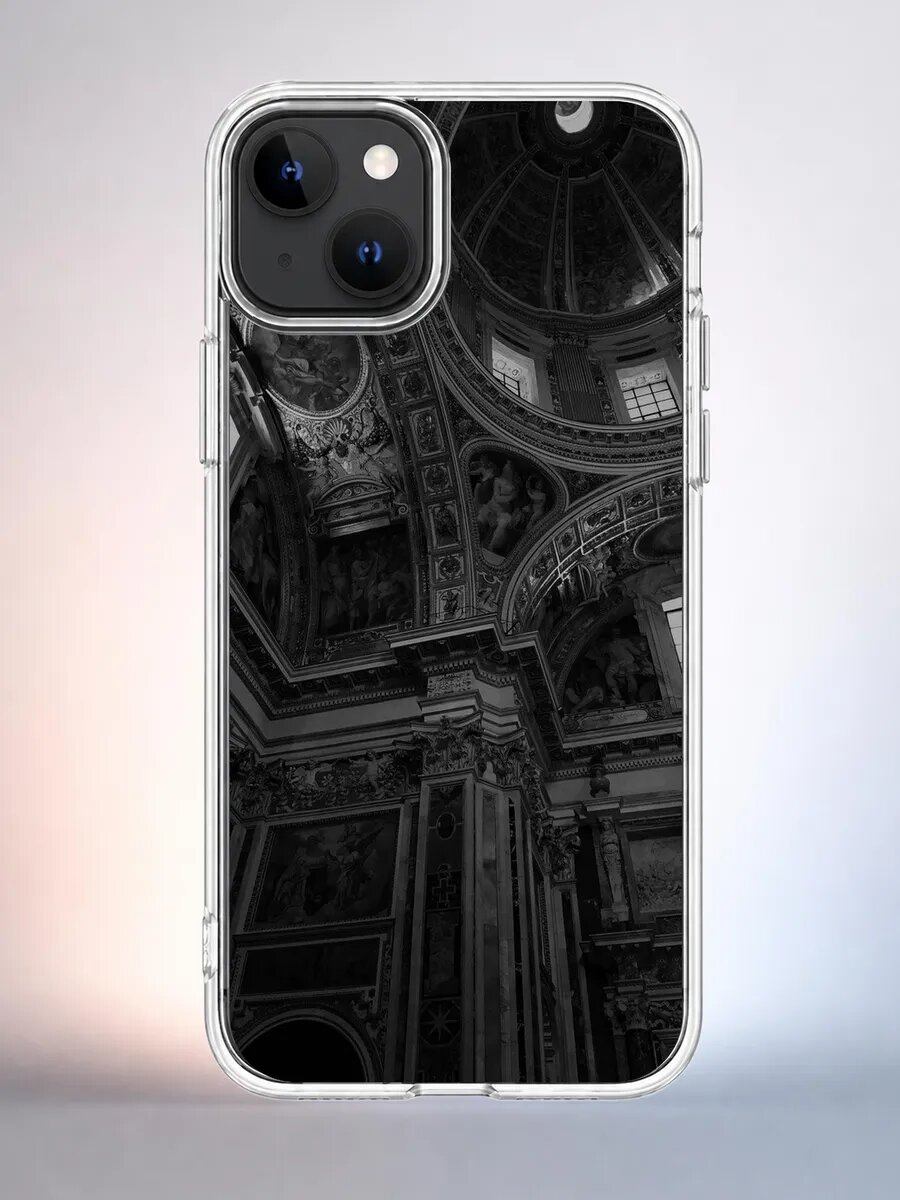 Чехол iPhone 13 купол собора силиконовый