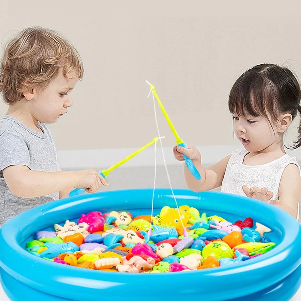Магнитная игрушка для ванной обучающий набор игр с водой и рыбалки