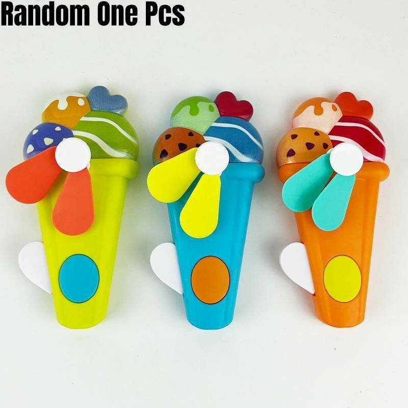 Очаровательный ручной карманный веер для детей с милыми животными, удобный для студентов и путешествий