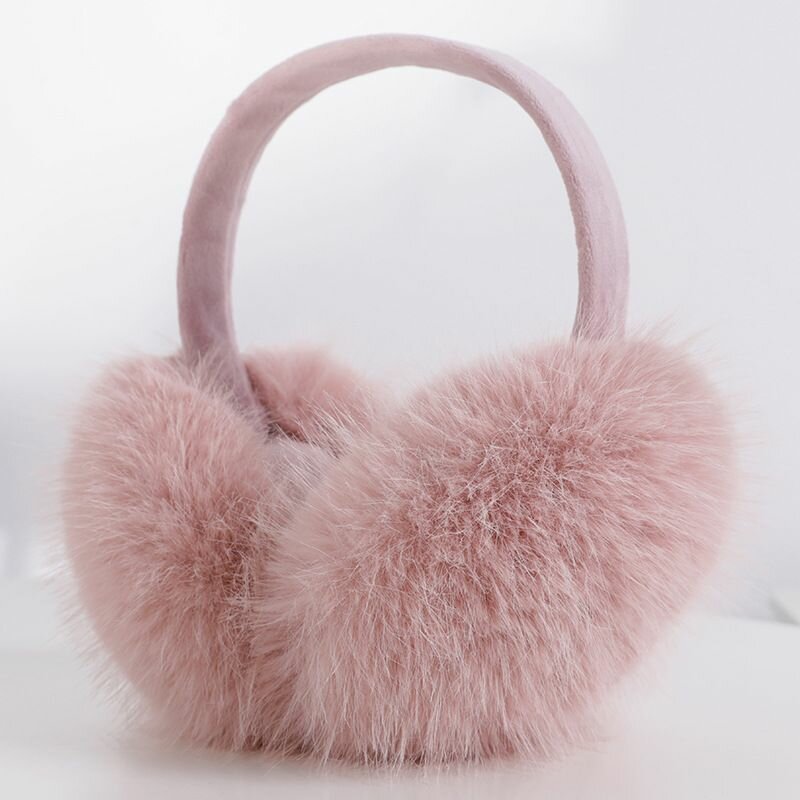 Наушники зимние для женщин, милые плюшевые теплые , антифризные шапки, , защита ушей, складные грелки