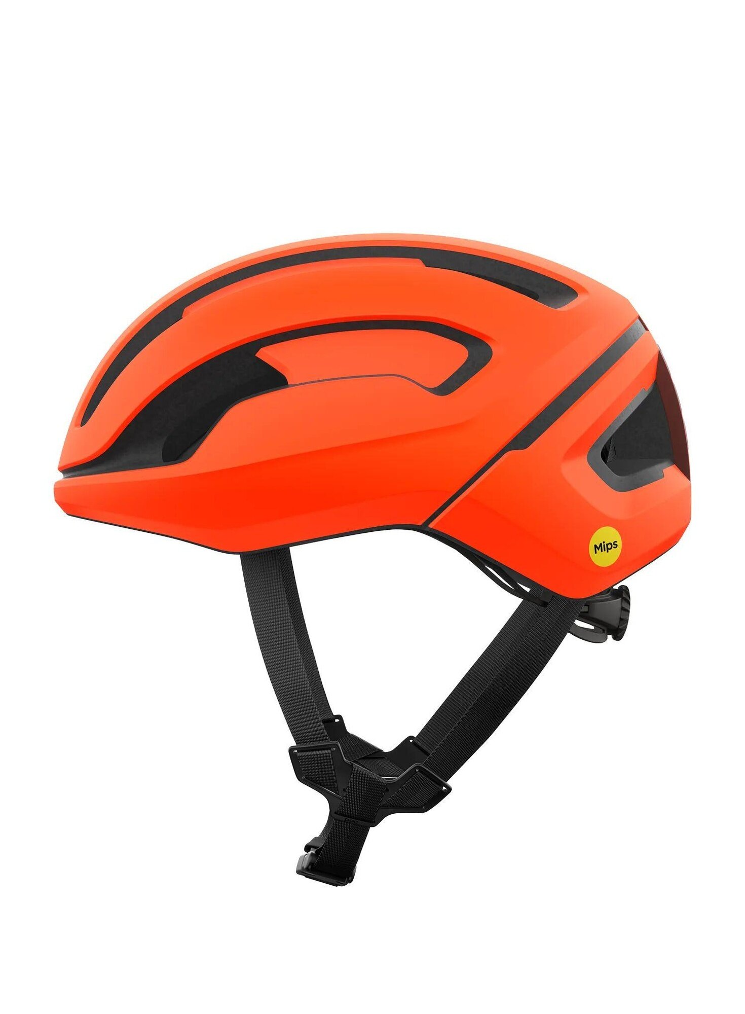 Decathlon Шоссейный шлем POC Omne Air MIPS, флуоресцентный оранжевый матовый, размер М