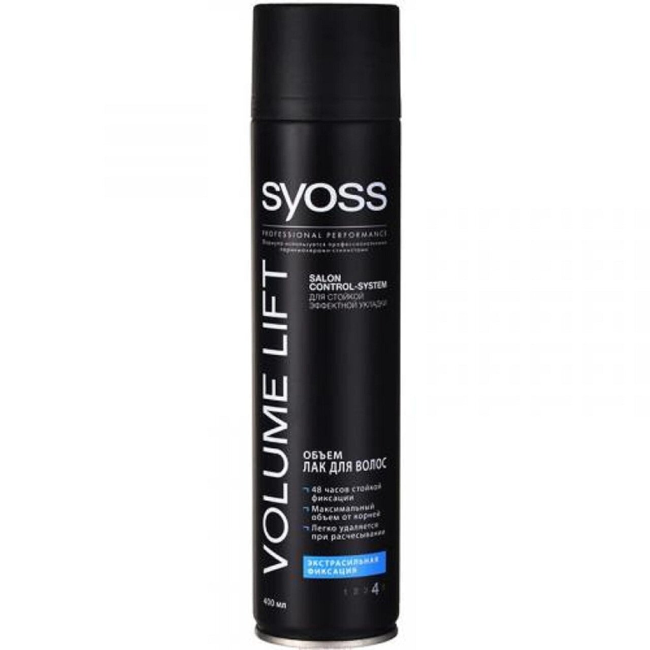 Syoss Volume Lift лак для волос экстрасильной фиксации 400 млстойкость и объем