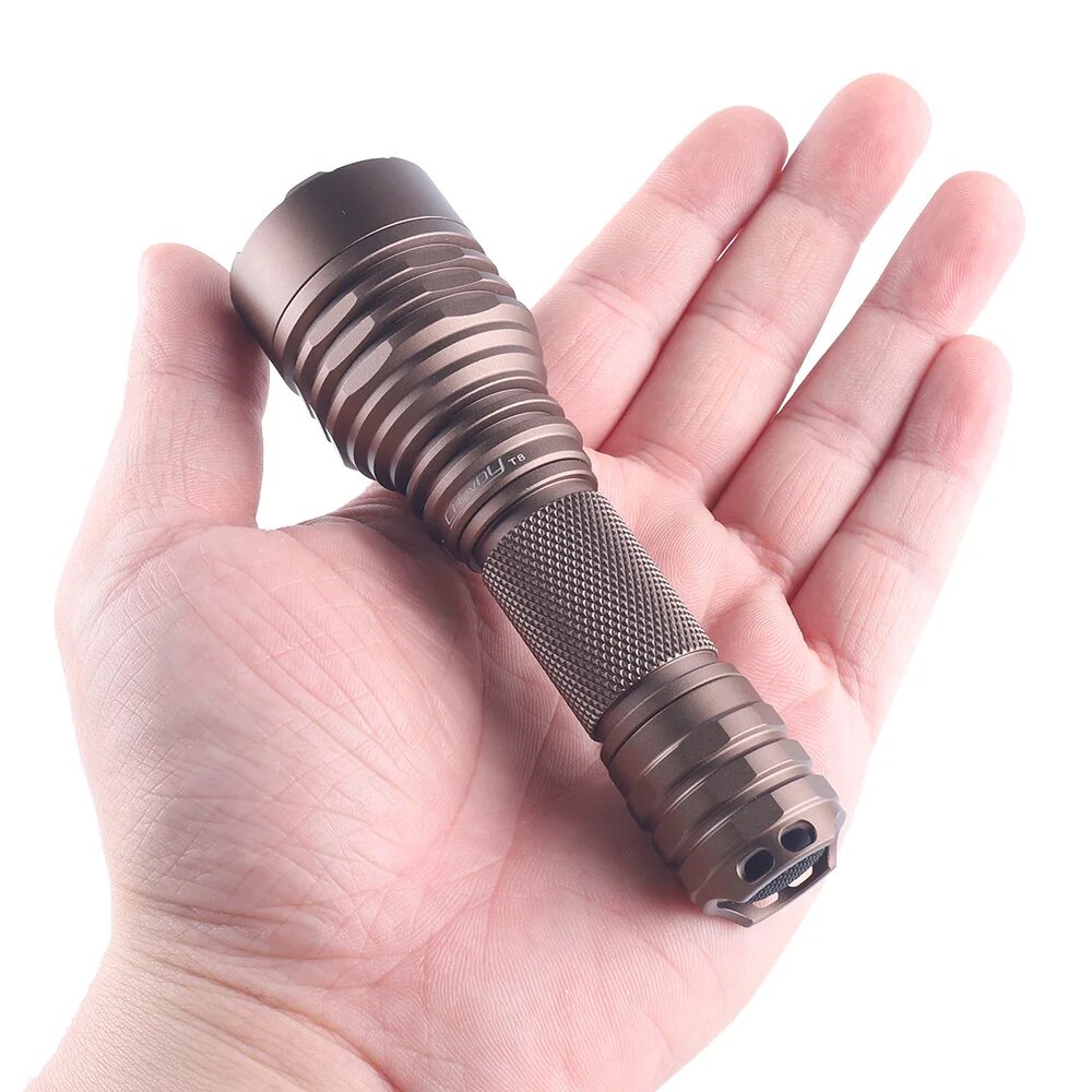 Convoy T8 SFT-25R фонарь алюминиевый Desert tan, 5000K, No battery