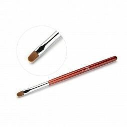 Кисть для геля TNL Professional - № 08 закругленная улучшенная в тубе