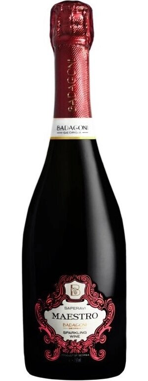 Игристое вино Badagoni, "Maestro" Saperavi