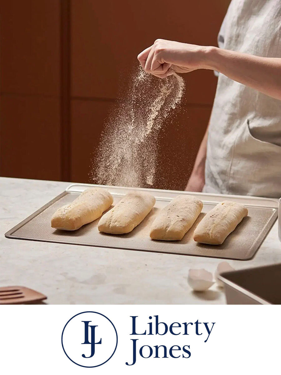 Противень Liberty Jones Bake Masters 45,8х35,5см, сталь, золотистый