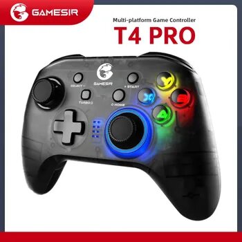 Игровой контроллер GameSir T4 Pro Bluetooth 2.4G Беспроводной геймпад - применимо к Nintendo Switch Apple Arcade MFi Games Android Phone