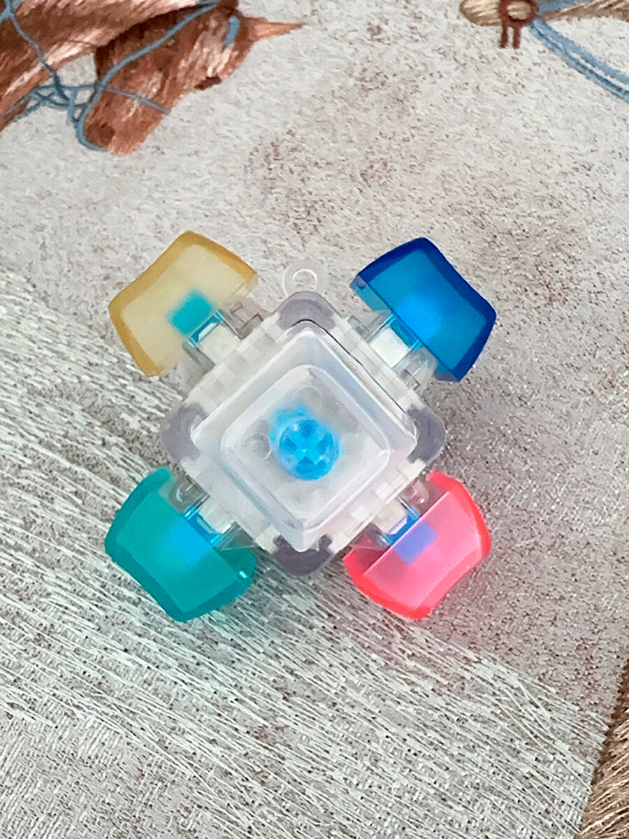 Кейкап брелок с карабином на сумку, ключи, антистресс, фиджет