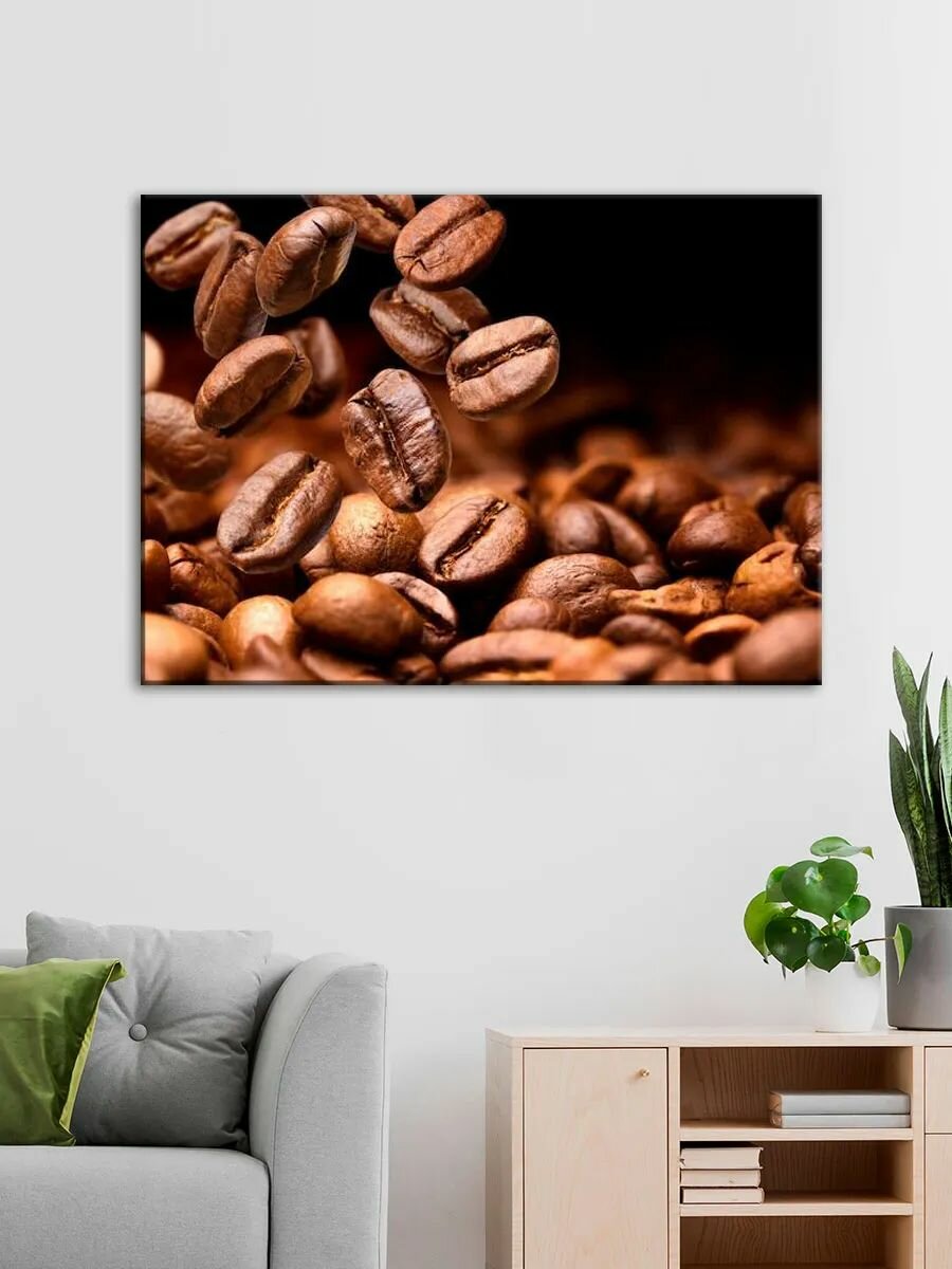 Картина на кухню "Кофе", 70x50 см