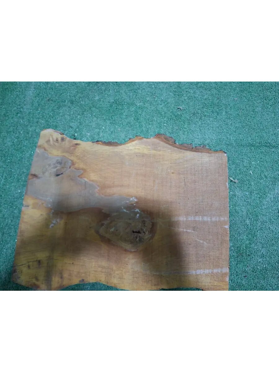 Слэб массив каповая ольха (430-350-60мм)