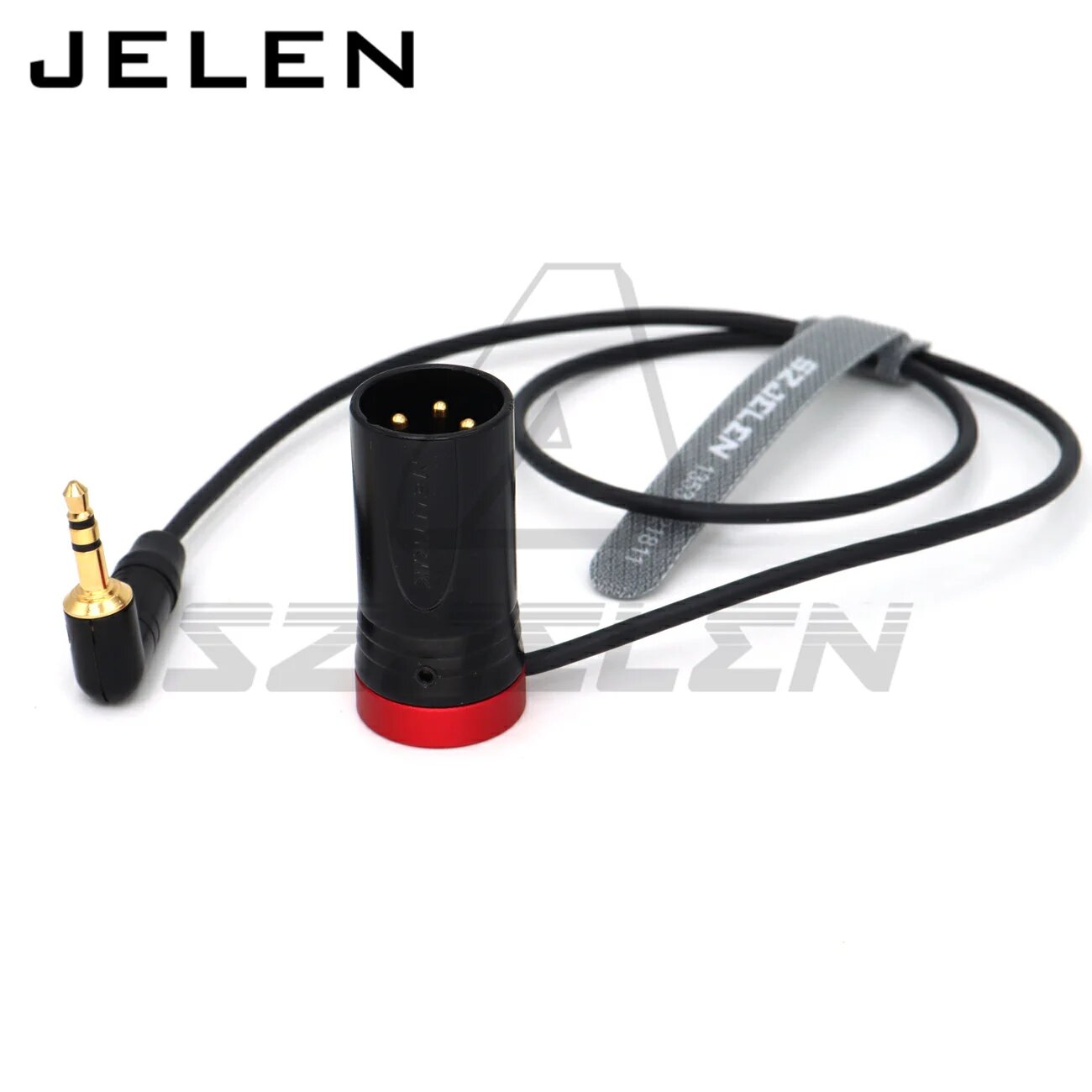 Аудиокабель 3.5мм MiniJack to XLR Red 100cm