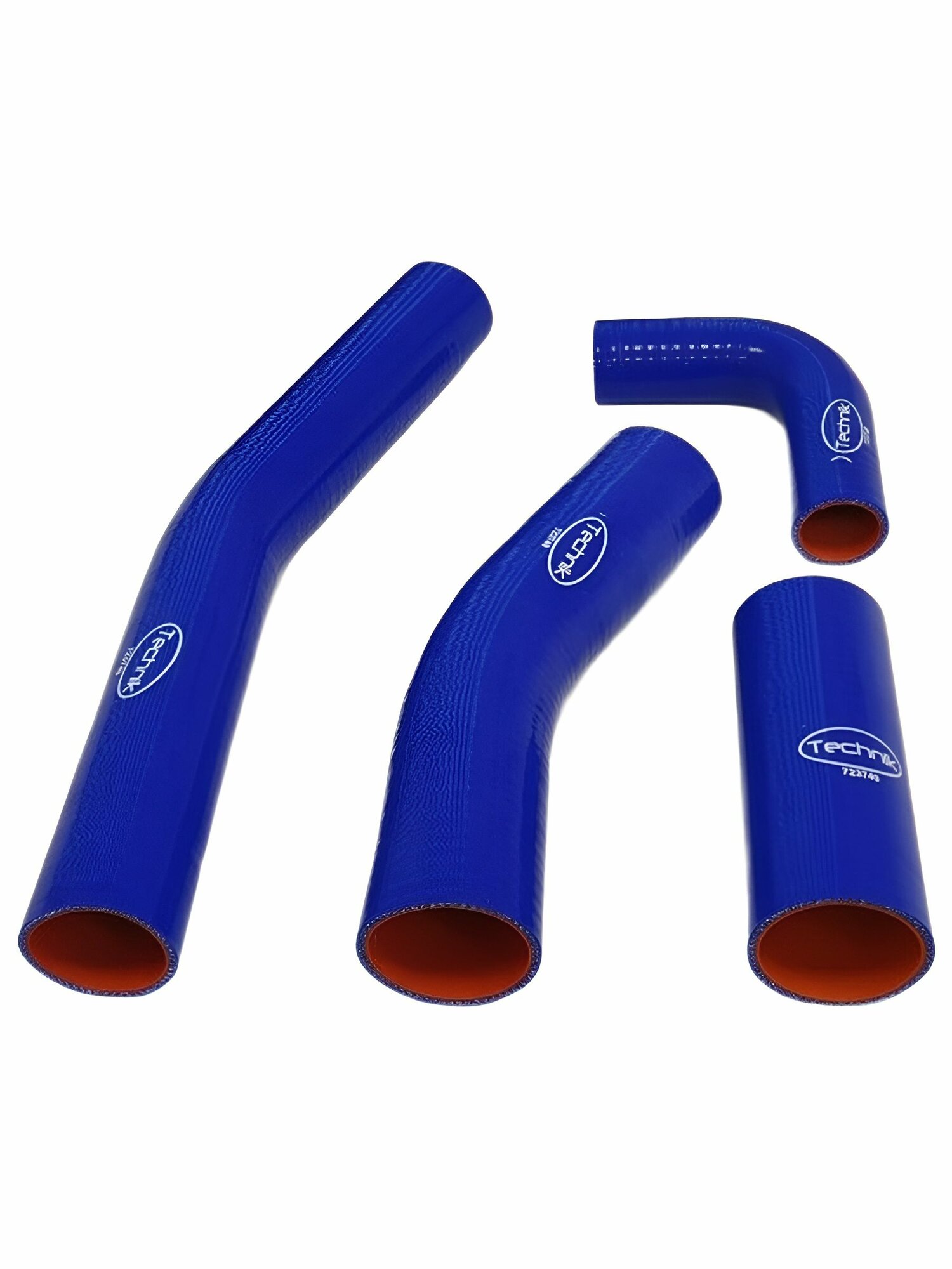 Комплект патрубков силикон ЗИЛ-130+термостатный ( 4 шт)