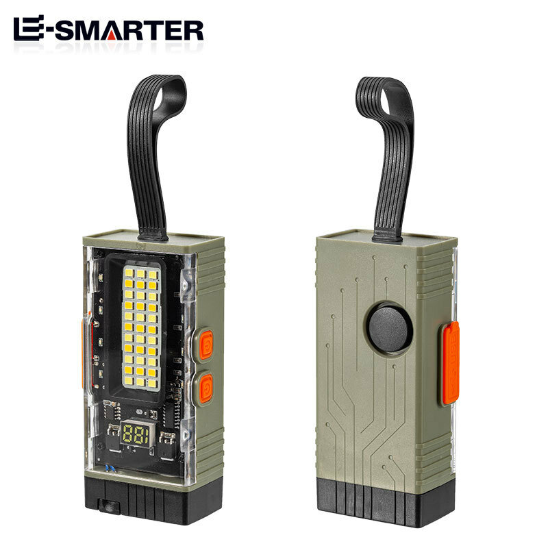 Аварийный дорожный фонарь 20000mAh светодиодный прожектор с сиреной